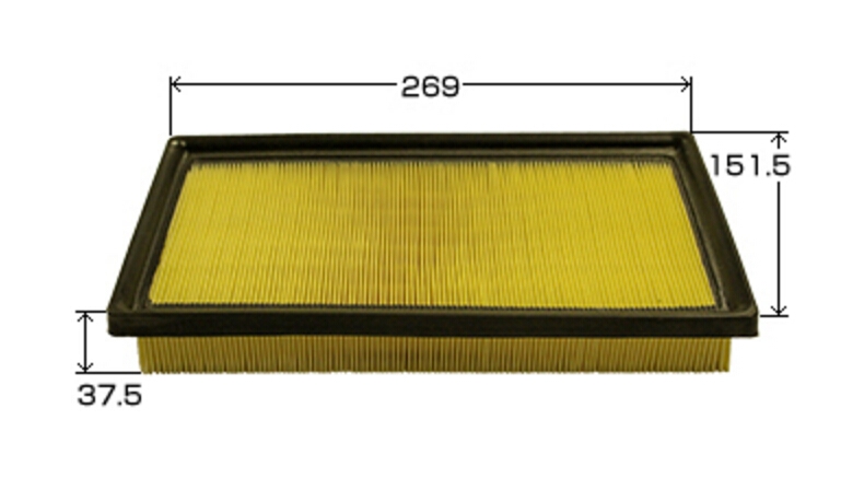 OE:TOYOTA:17801-0T060;TOYOTA:17801-77050;TOYOTA:17801-F0020; - 空气滤清器