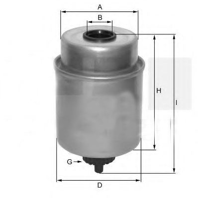OE:CATERPILLAR:151-2409; - Fuel Filter